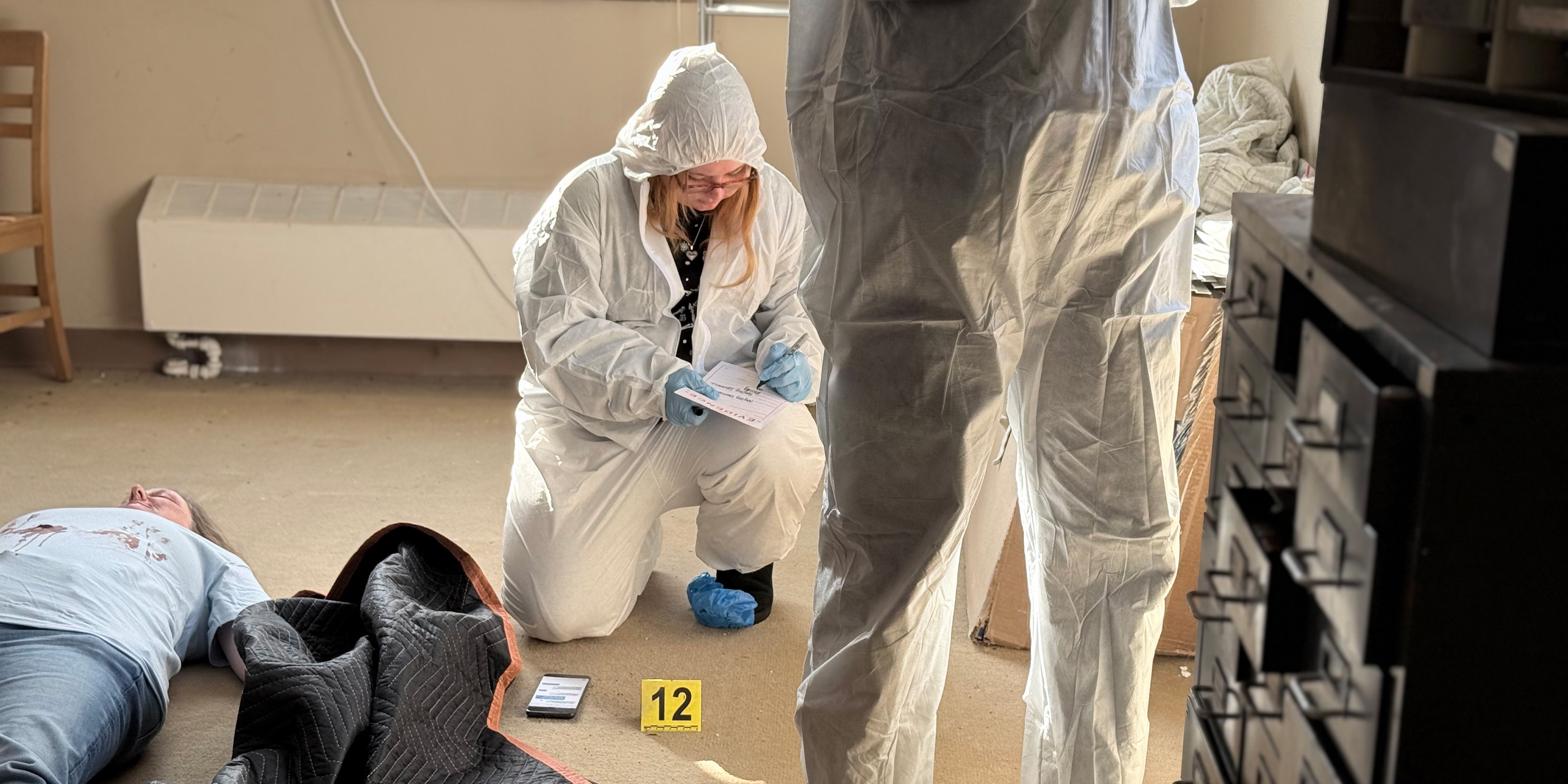 College of Saint Mary students put forensic science skills to the test ...