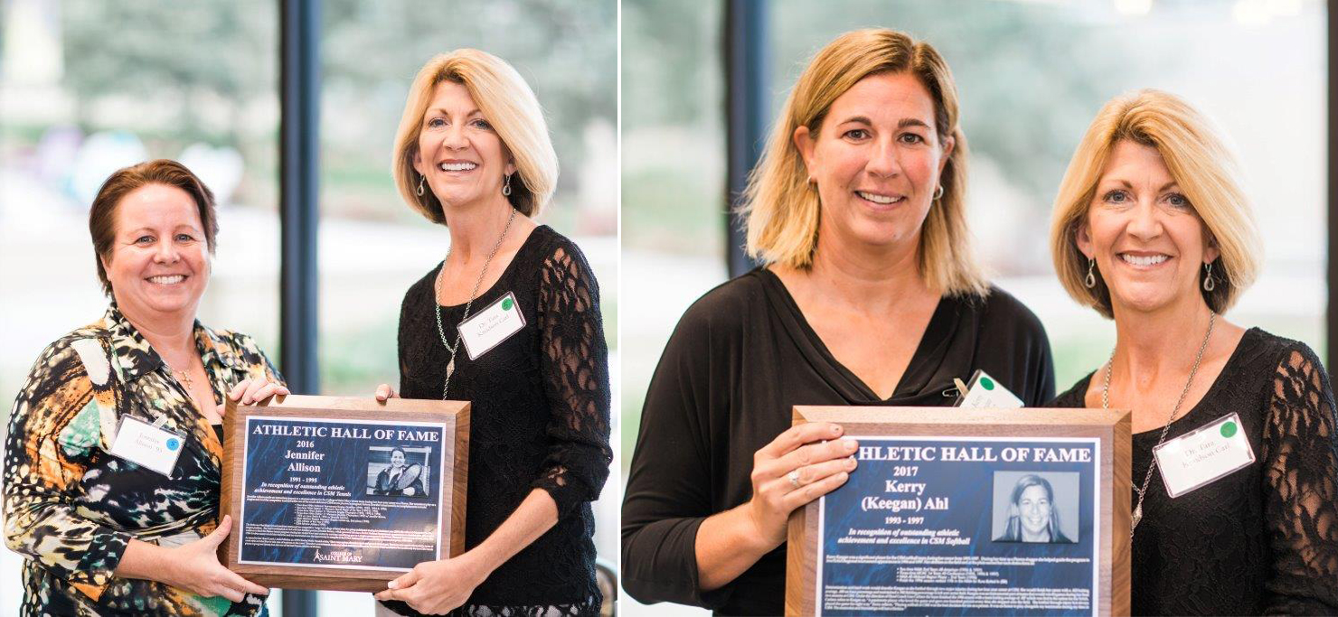 Jennifer Allison and Kerry Keegan Ahl inducted into CSM Athletic Hall ...