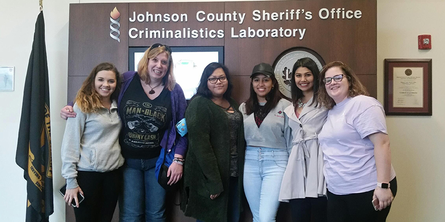 CSM Forensics Class visits Kansas City crime lab | College of Saint Mary
