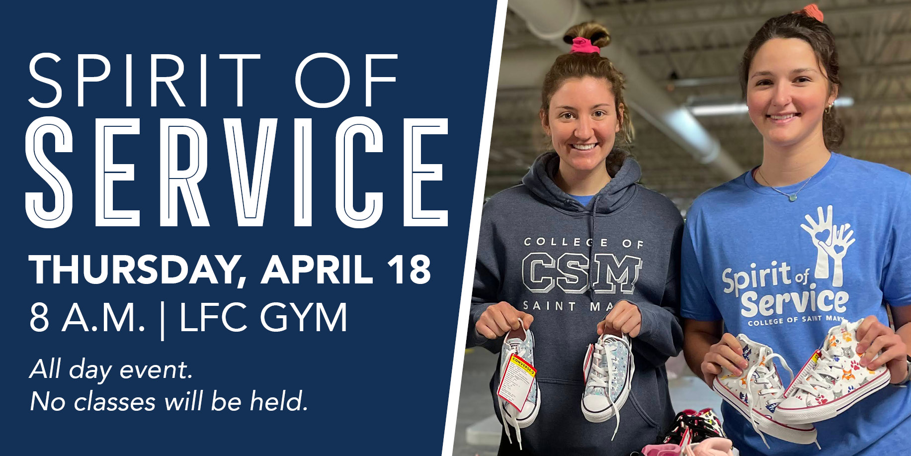 College of Saint Mary students, faculty and staff to give back during ...